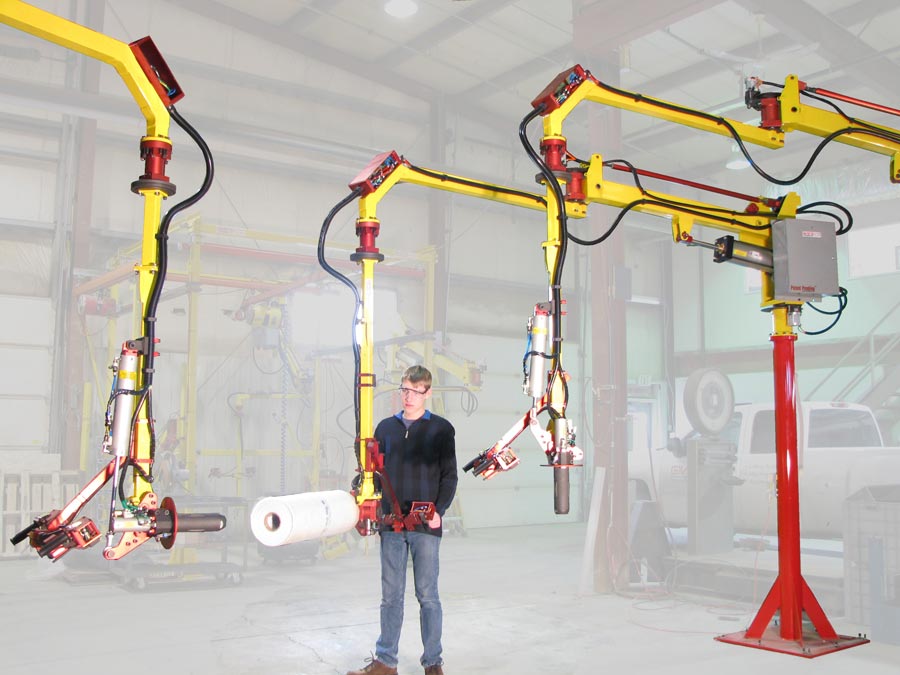 Industrial Applications | Givens Lifting Systems Inc.