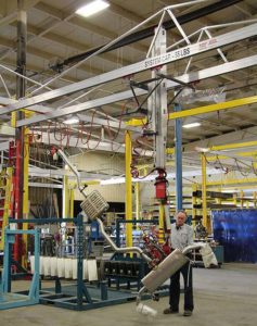 Slide-Column Manipulators Developed by Givens Lifting Systems
