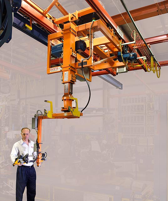 Slide-Column Manipulators Developed by Givens Lifting Systems