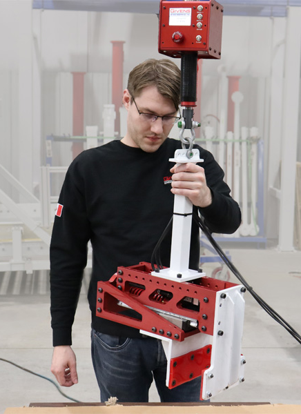 Hoist and Pneumatic or Electric Tractor Drive | Givens Lifting Systems Inc.